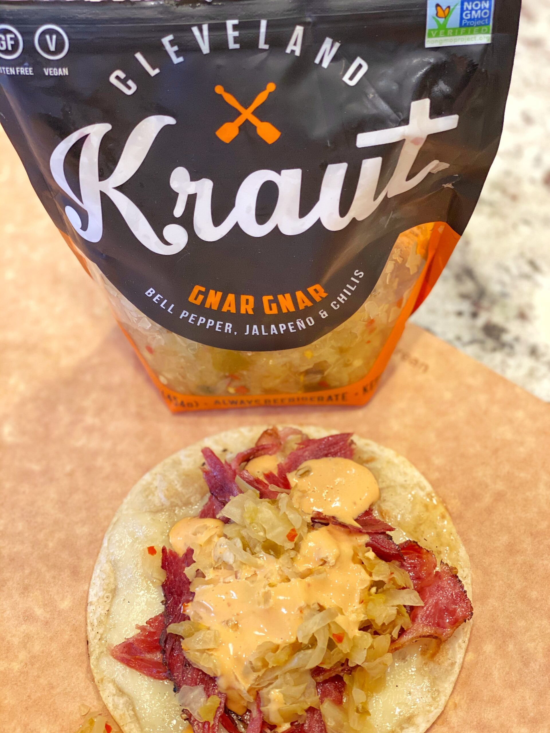 Reuben Tacos - This Jew Can Que