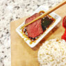 Zabuton Steak with Yakiniku Sauce - This Jew Can Que
