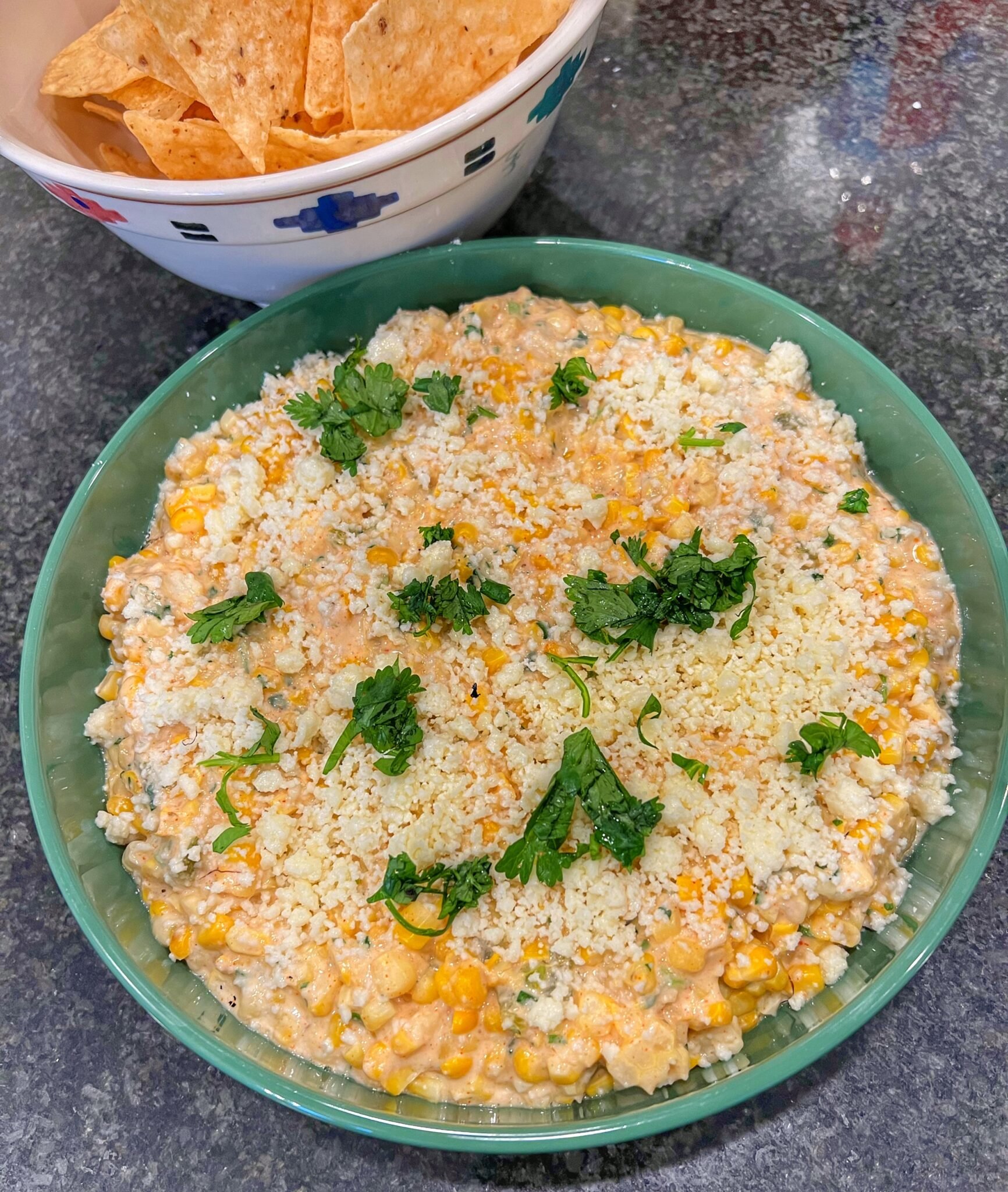 Smoked Elote Corn Dip on the Traeger - This Jew Can Que