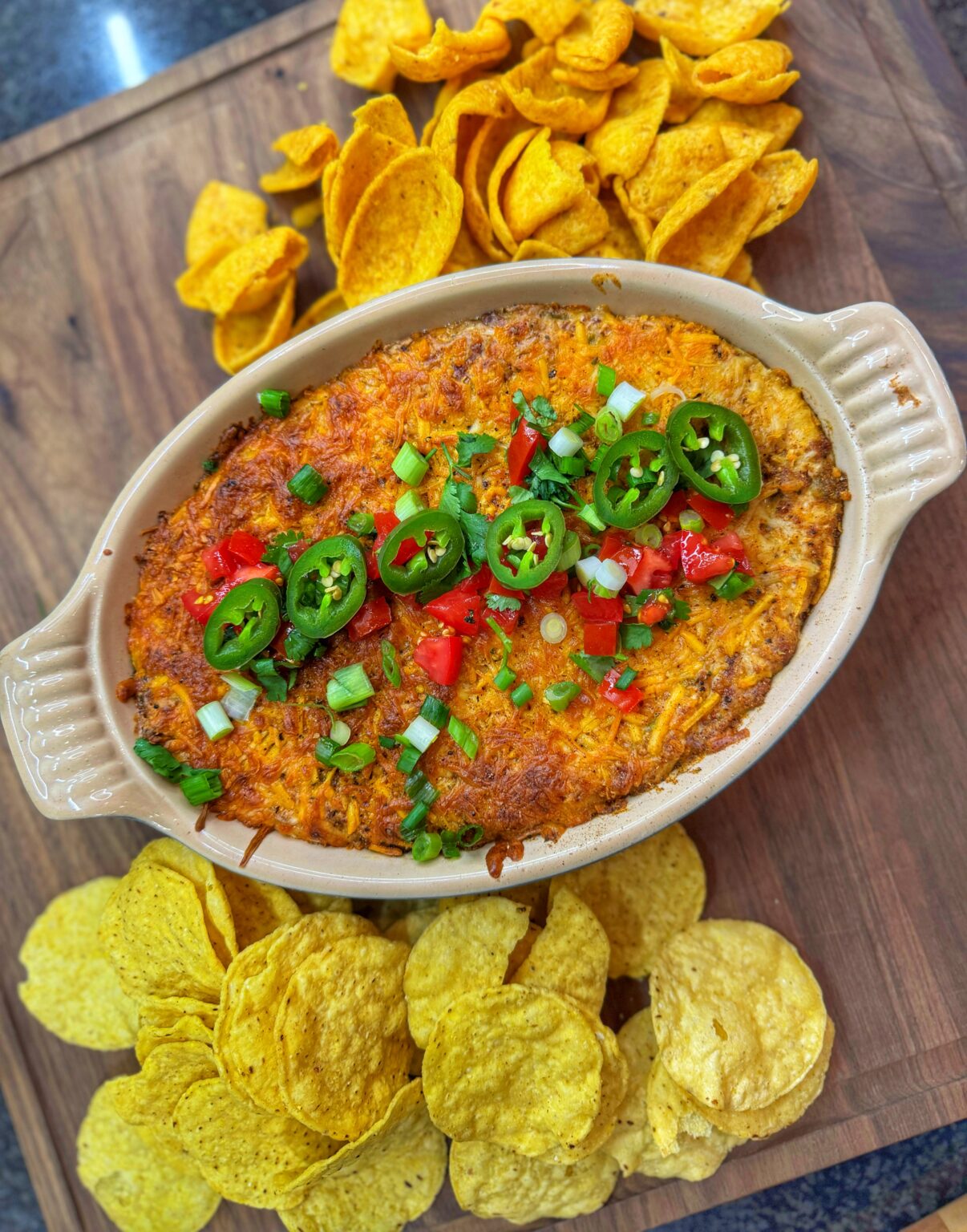 Texas Trash Dip on the Traeger - This Jew Can Que
