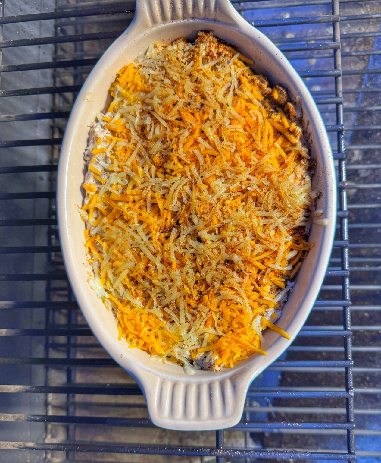 Texas Trash Dip on the Traeger - This Jew Can Que