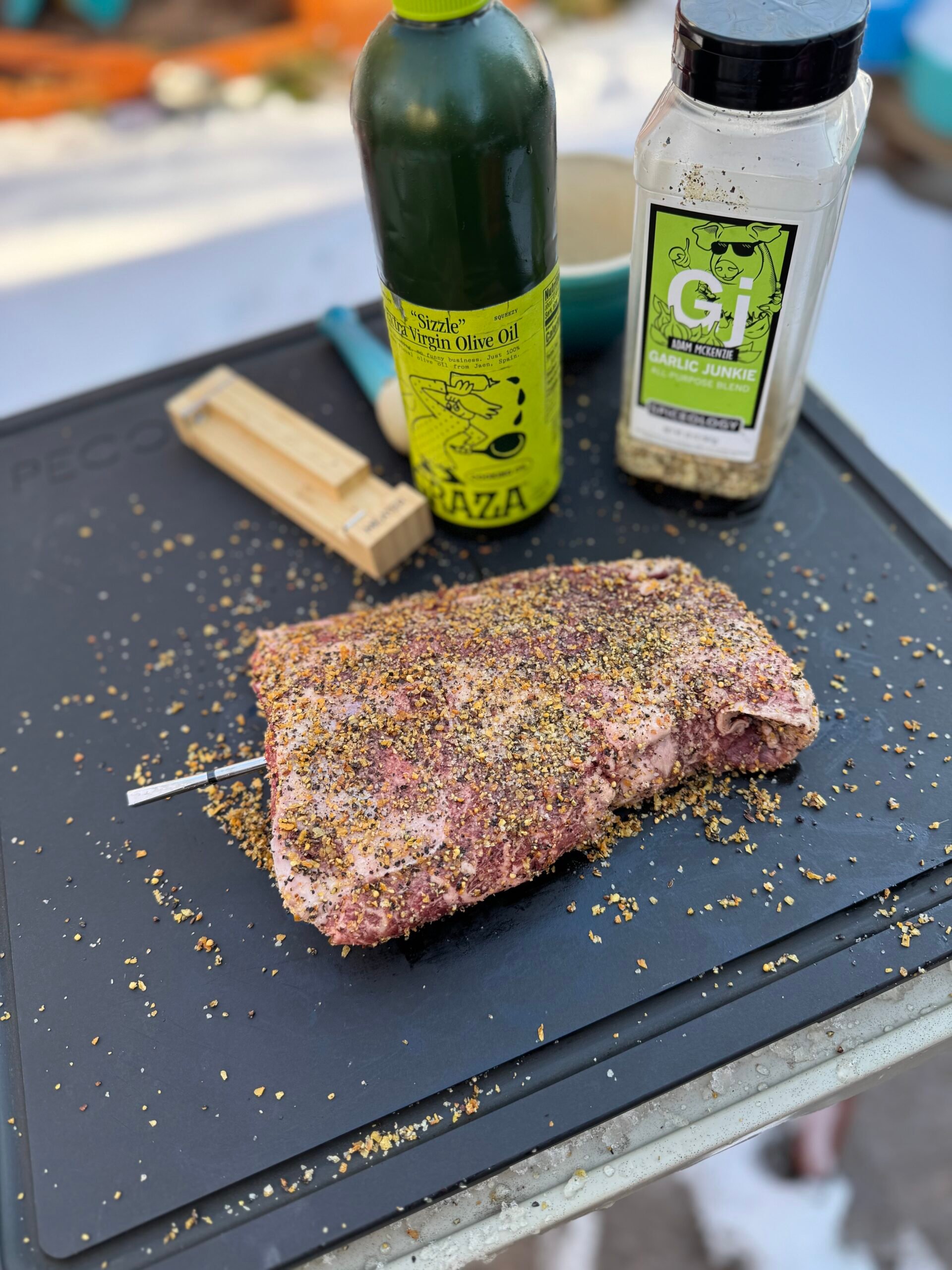 Traeger Reverse-Seared Bavette Steak with Whiskey Cream Sauce - This ...